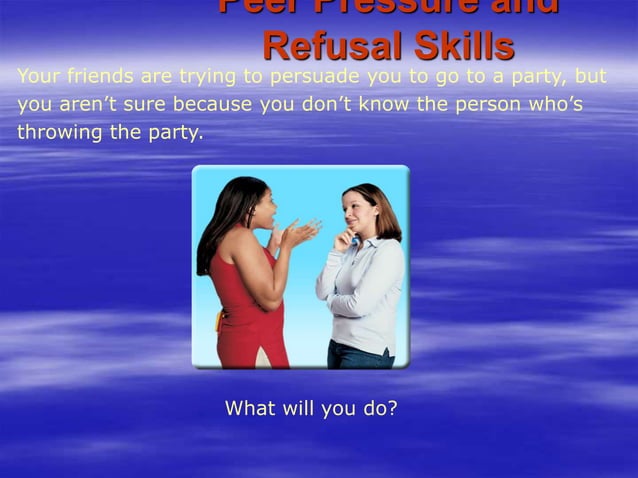 RESISTING-PEER-PRESSURE: A complete guide to holistic development.ppt