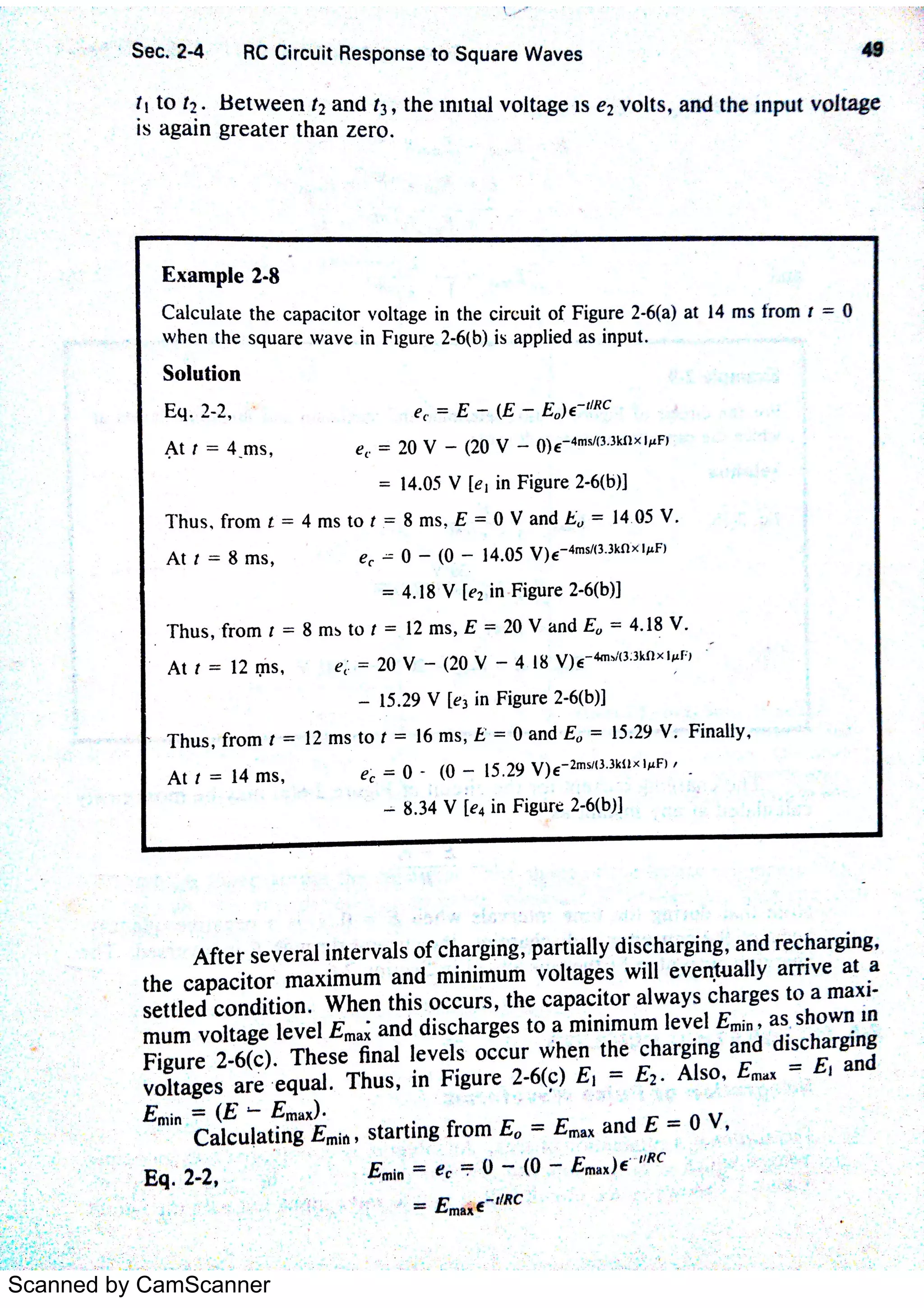 Resistive capacitive circuits | PDF