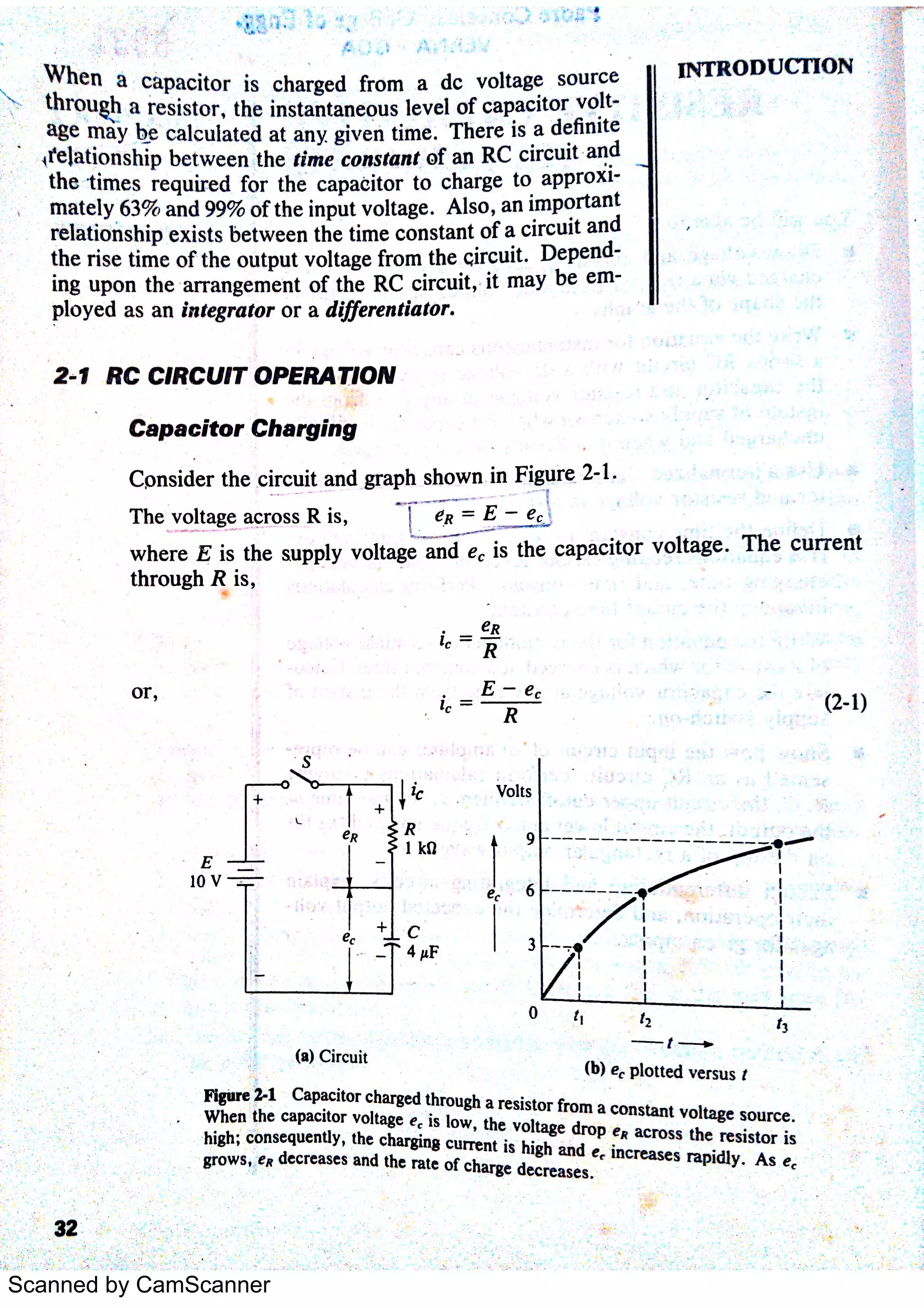 Resistive capacitive circuits | PDF