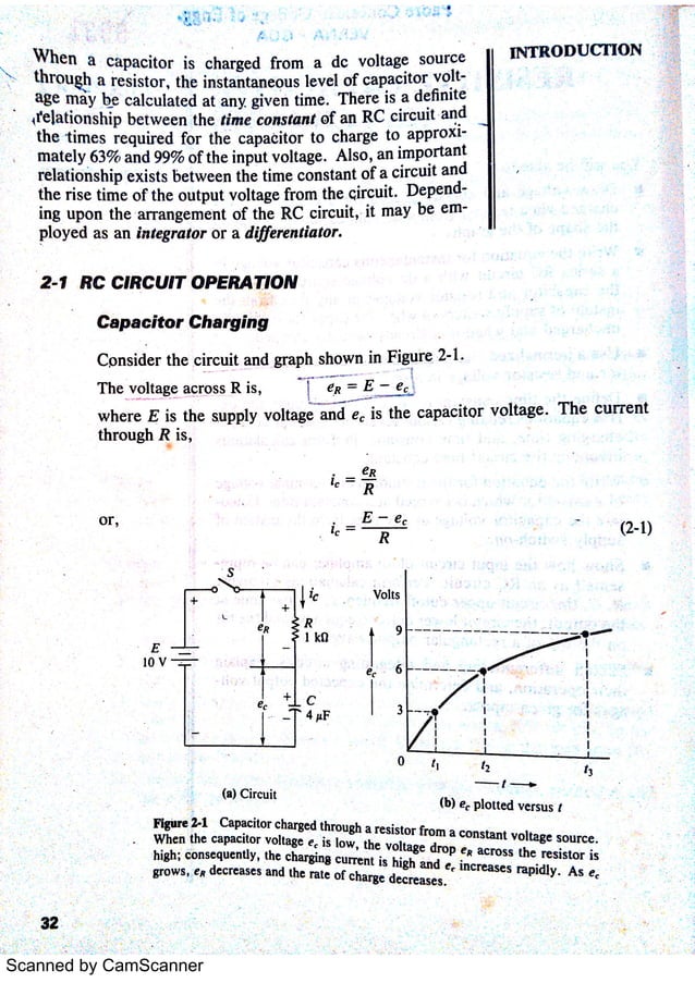 Resistive capacitive circuits | PDF