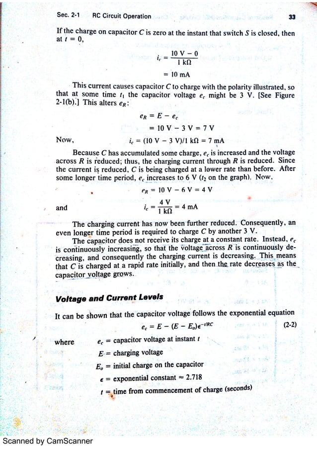 Resistive capacitive circuits | PDF