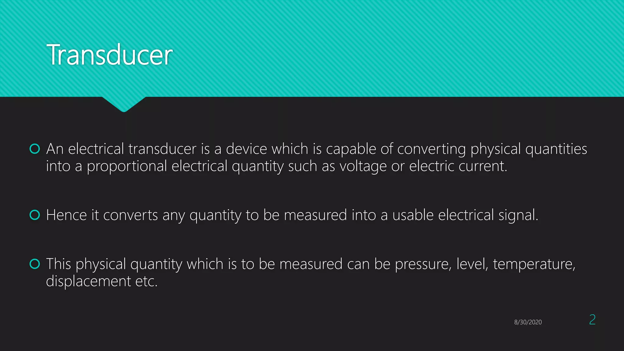Resistive transducers and Strain Gauge | PPTX