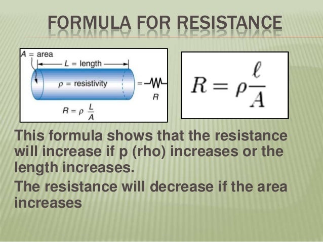 Resistivity