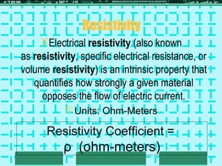 Resistivity | PPT