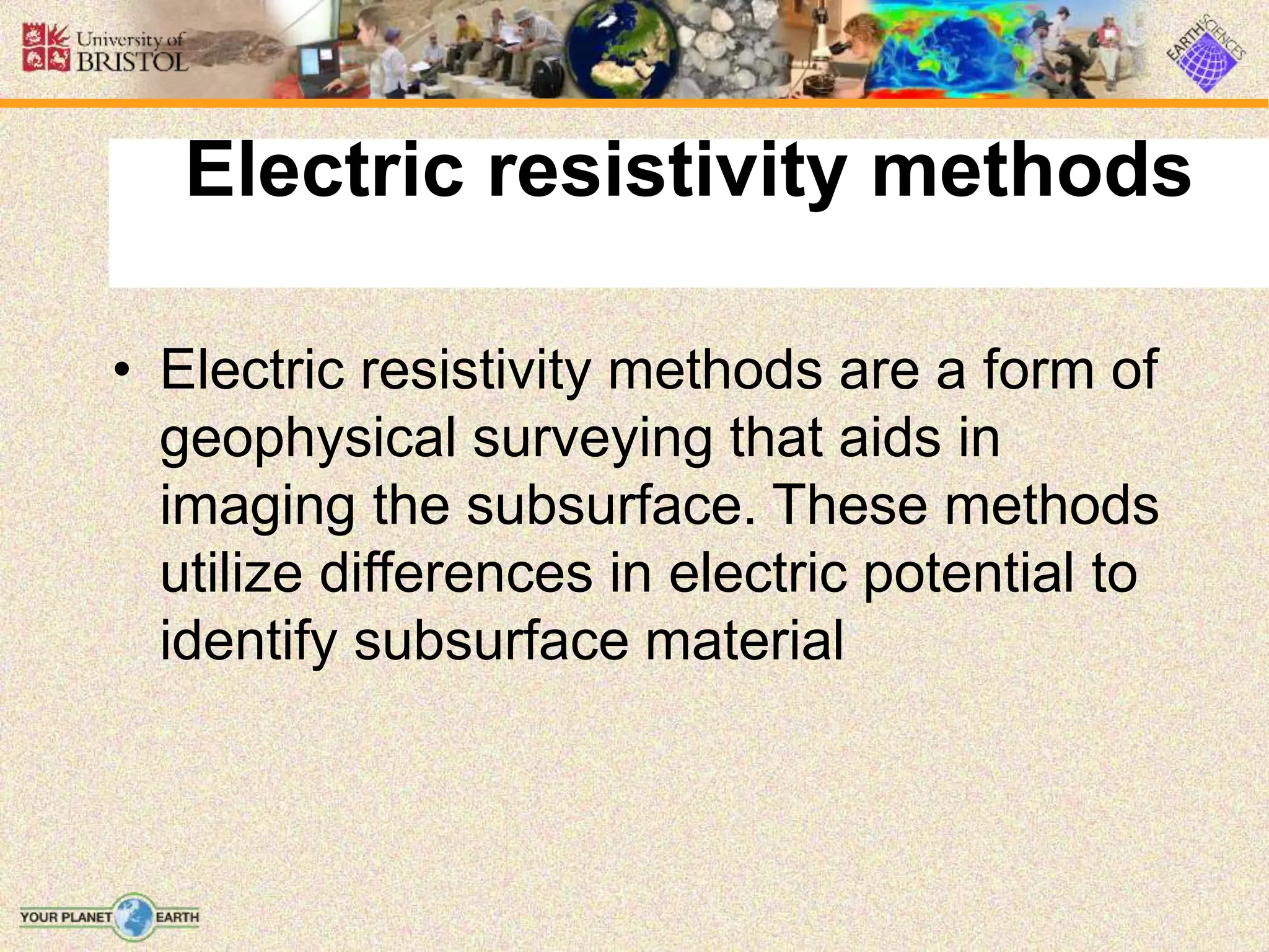 Resistivity method | PPT
