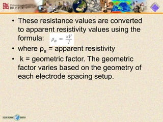 Resistivity method | PPT