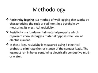 Resistivity log | PPT