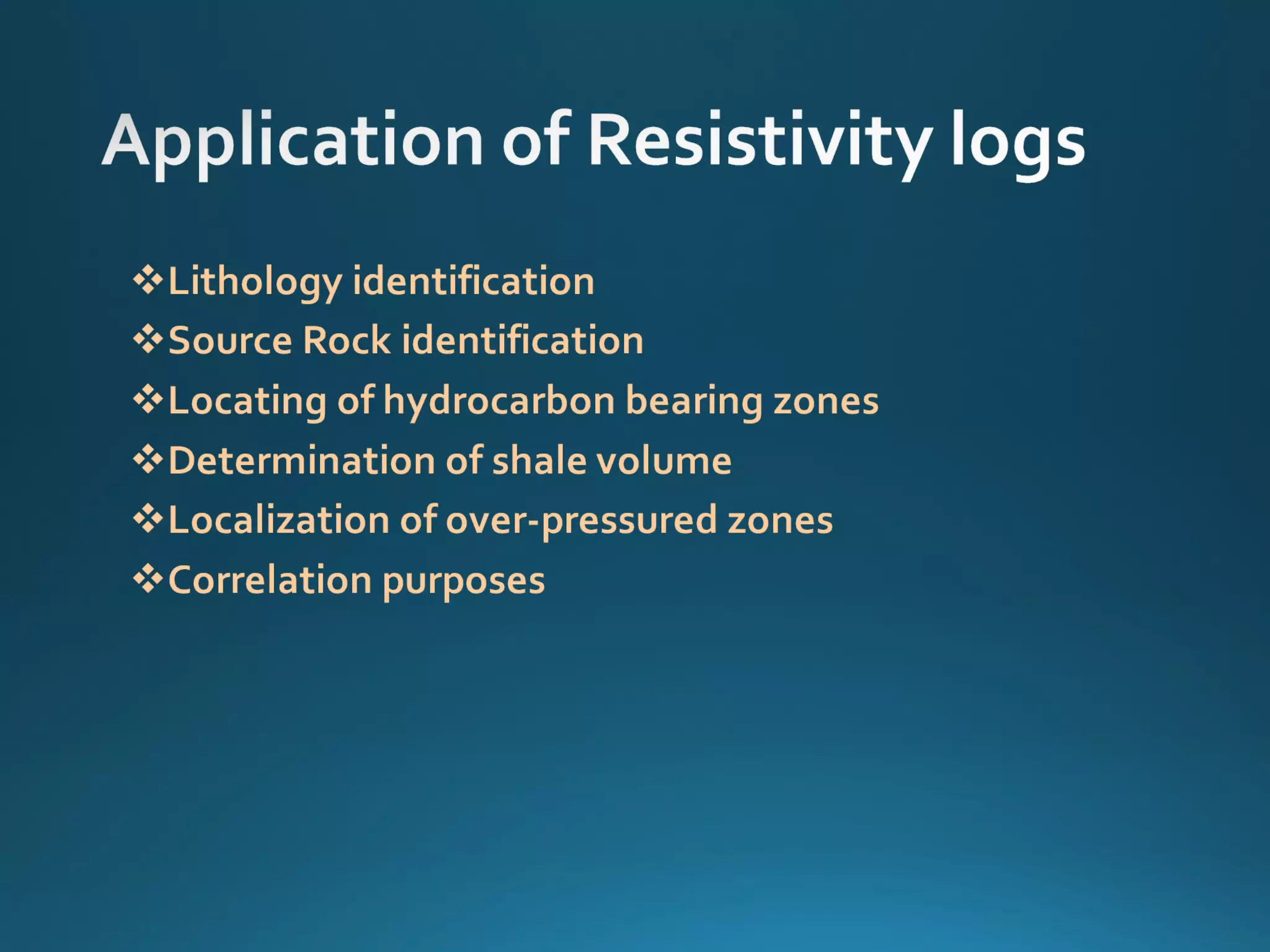 Resistivity Log | PPT