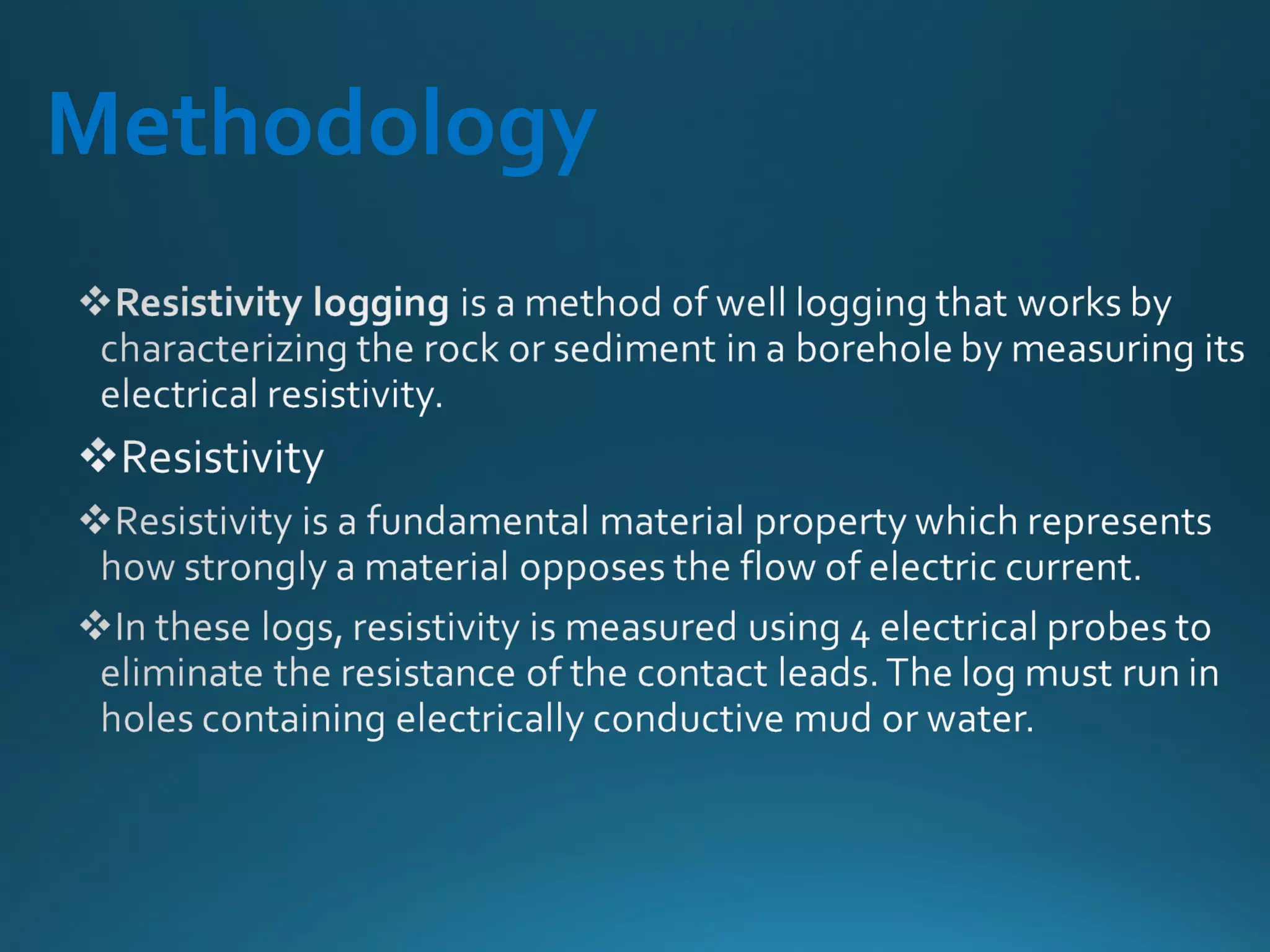 Resistivity Log | PPT