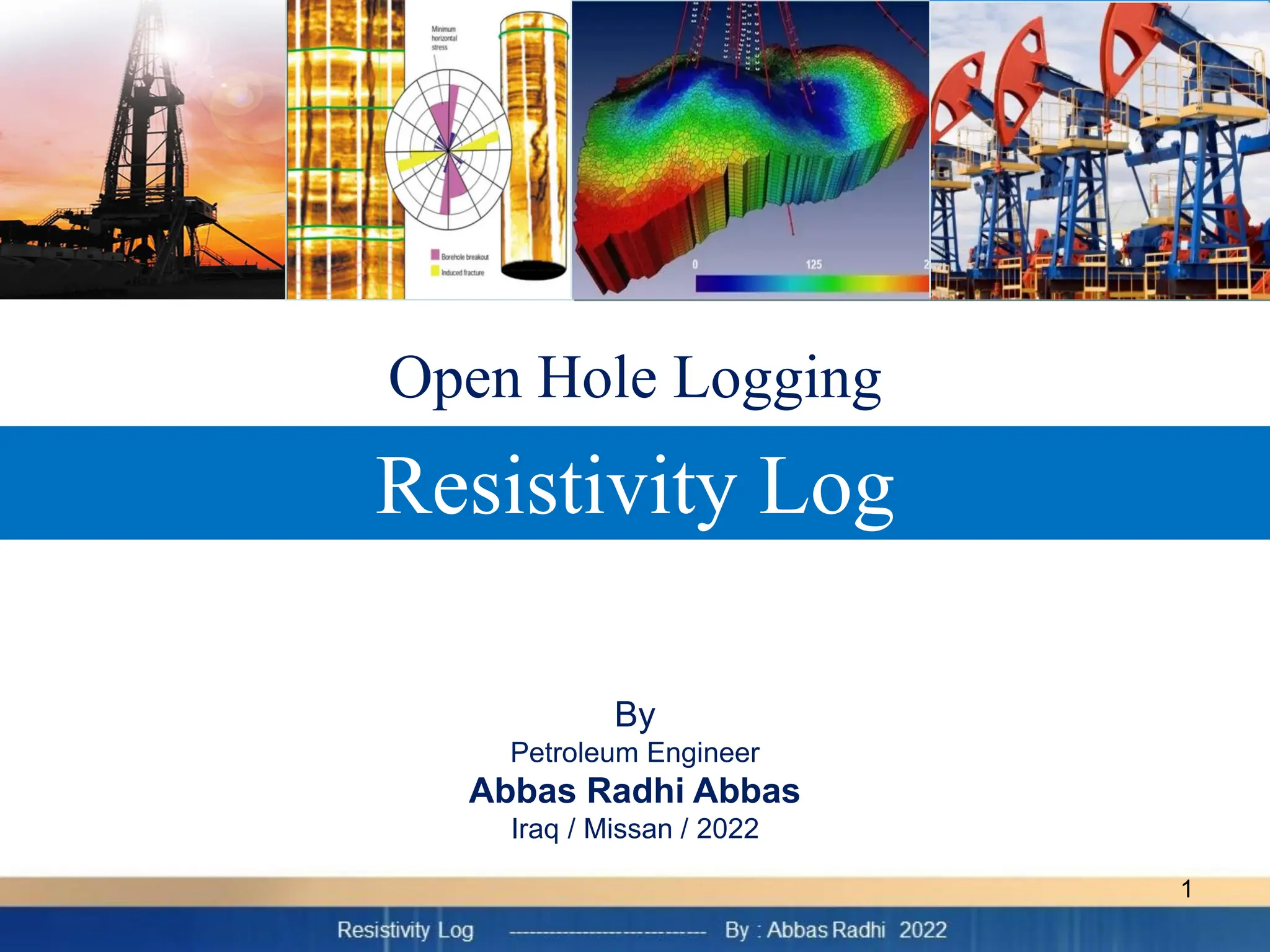 Resistivity log Wireline Logging presentation.pdf