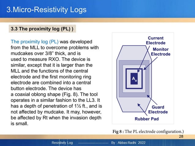 Resistivity log Wireline Logging presentation.pdf | Geology | Science