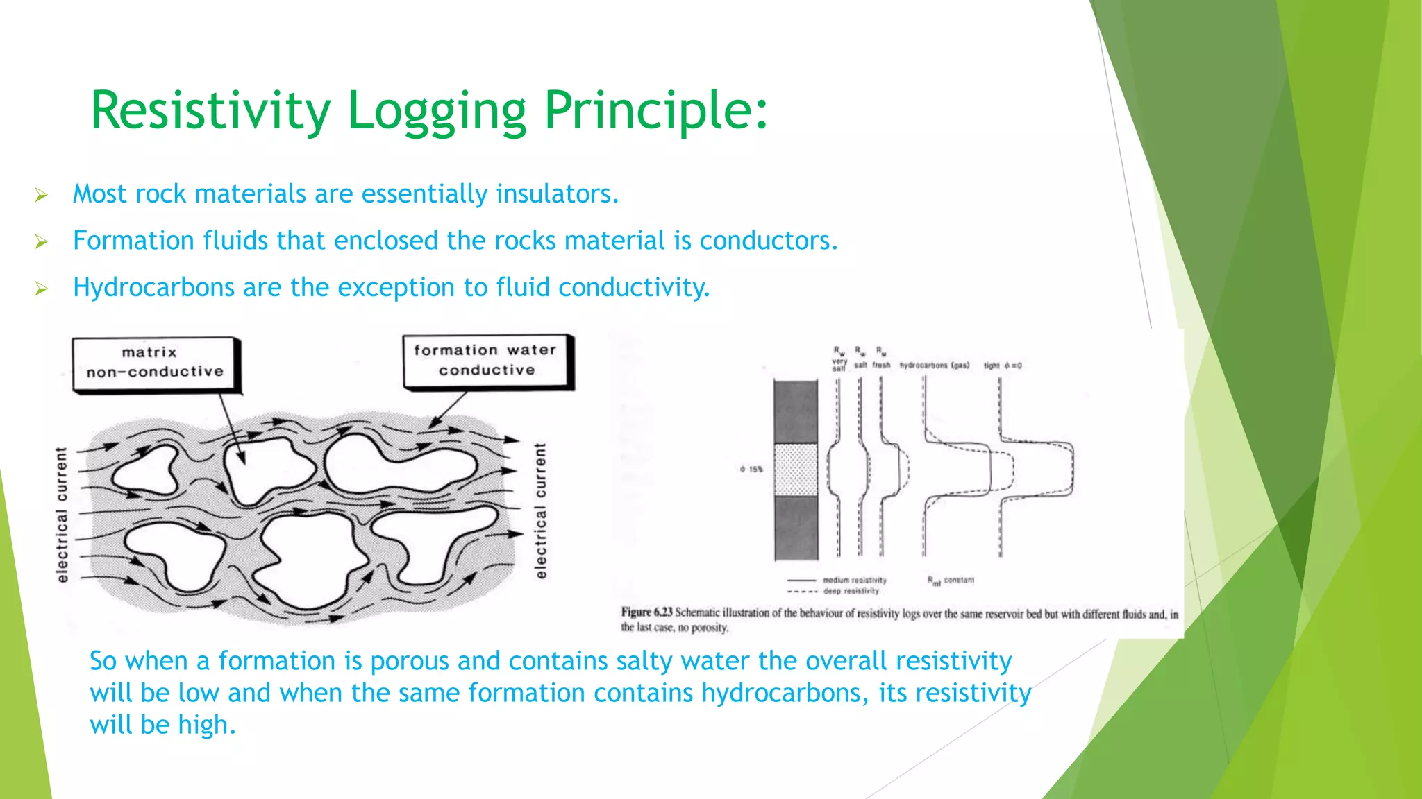 Wireline logging: Resistivity log | PPT