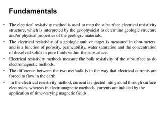 Resistivity Survey | PDF