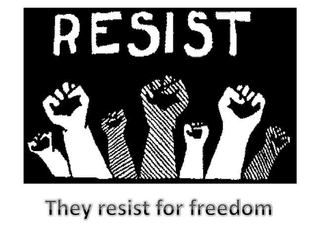 meaning of 'Resist' by Mariam Muhamad | PPTX