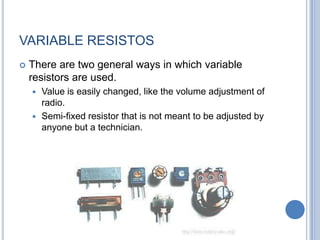 Resistors | PPTX