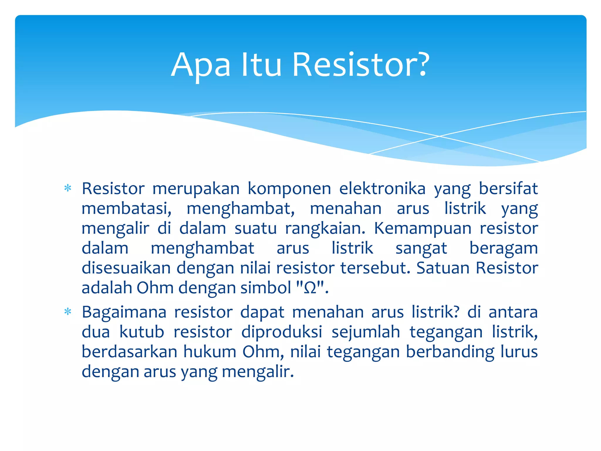 Resistor | PPTX