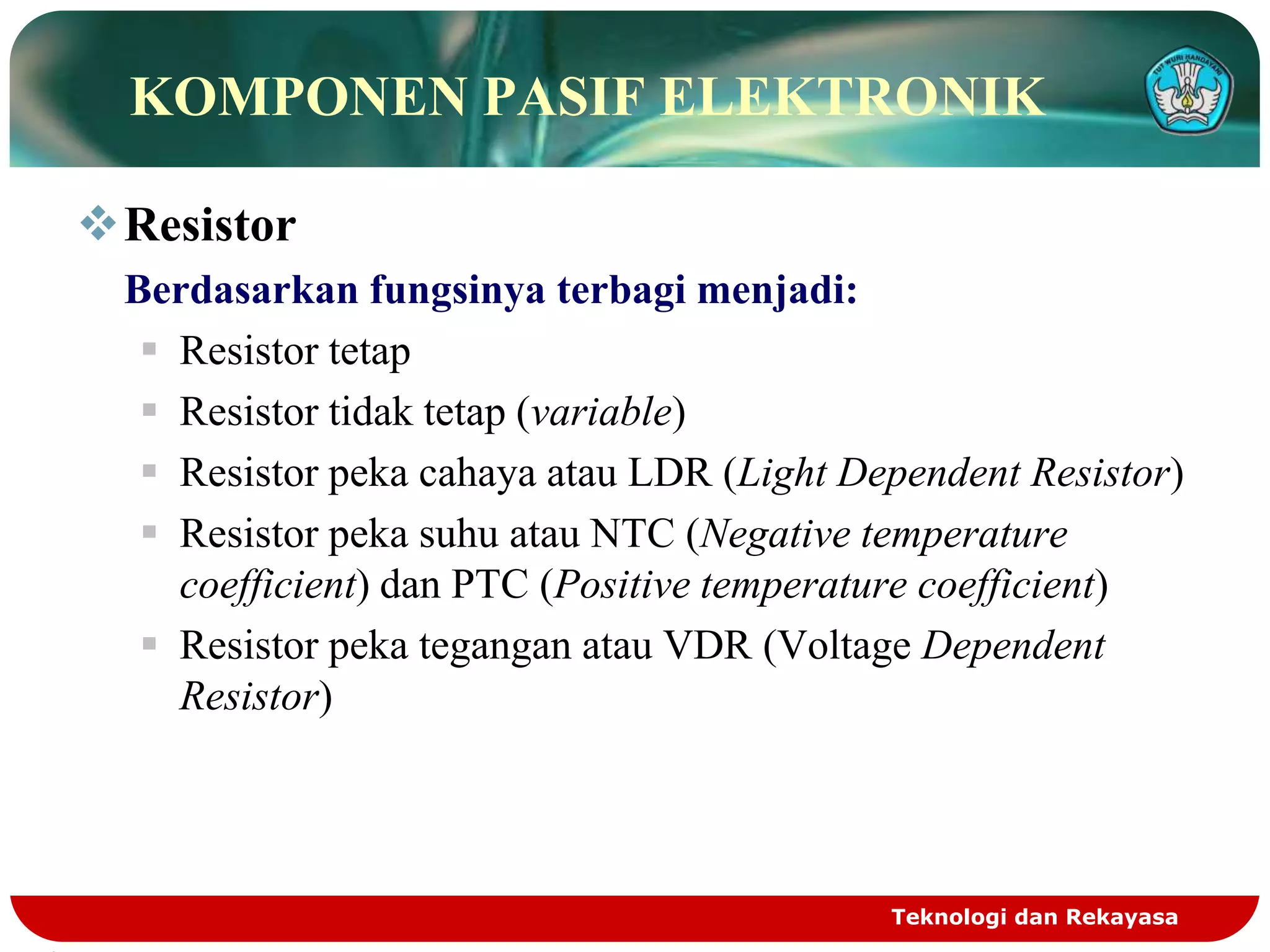 Resistor | PPTX