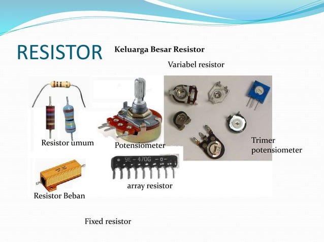 Modul 1 resistor | PPT