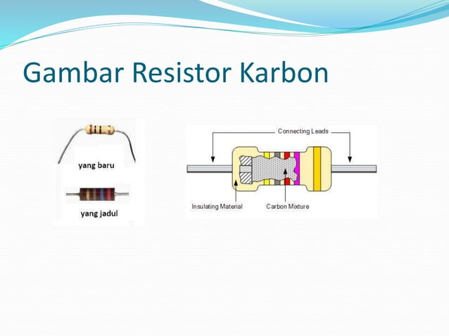 Modul 1 resistor | PPT