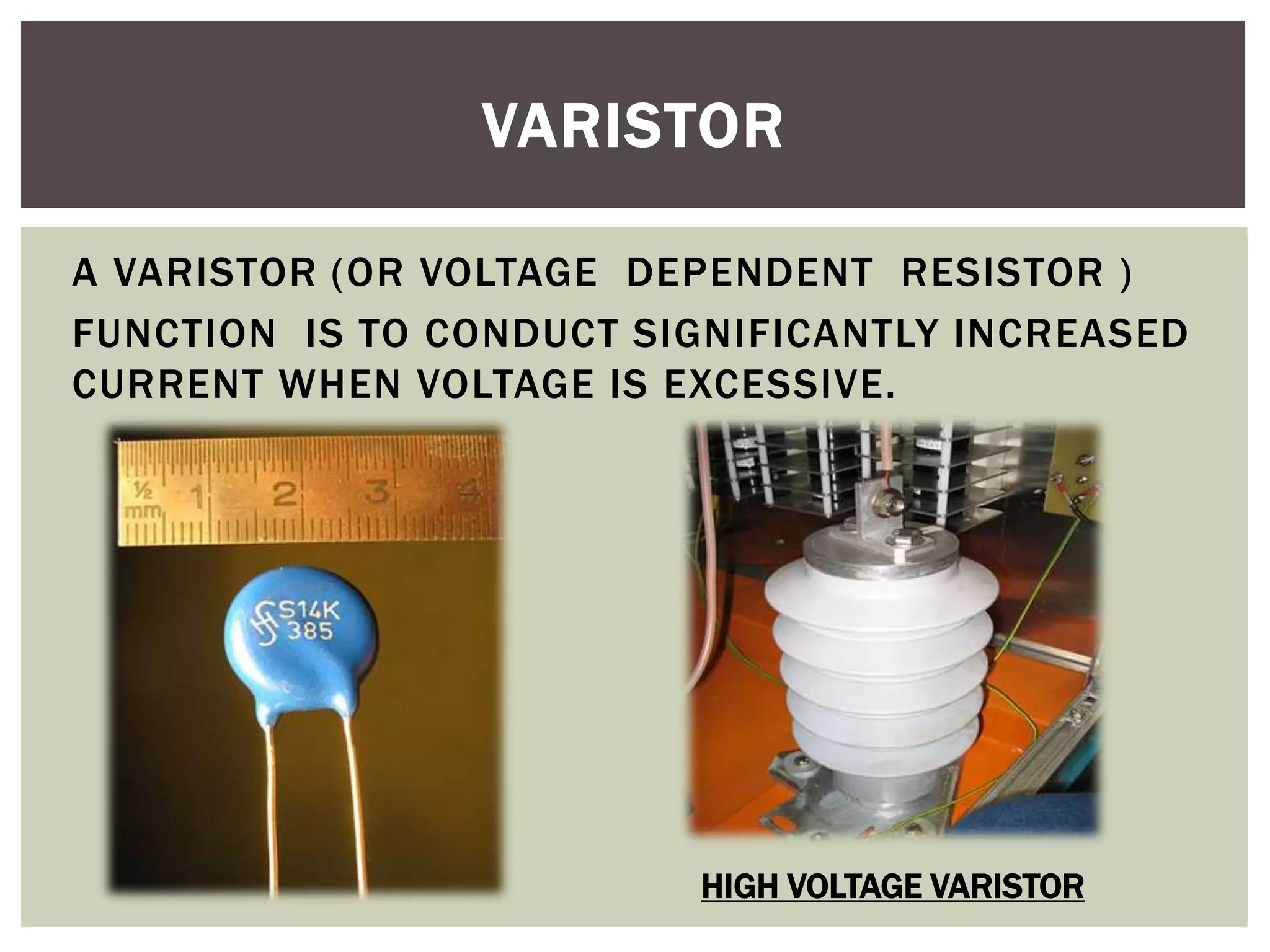 Resistor and conductor | PPTX