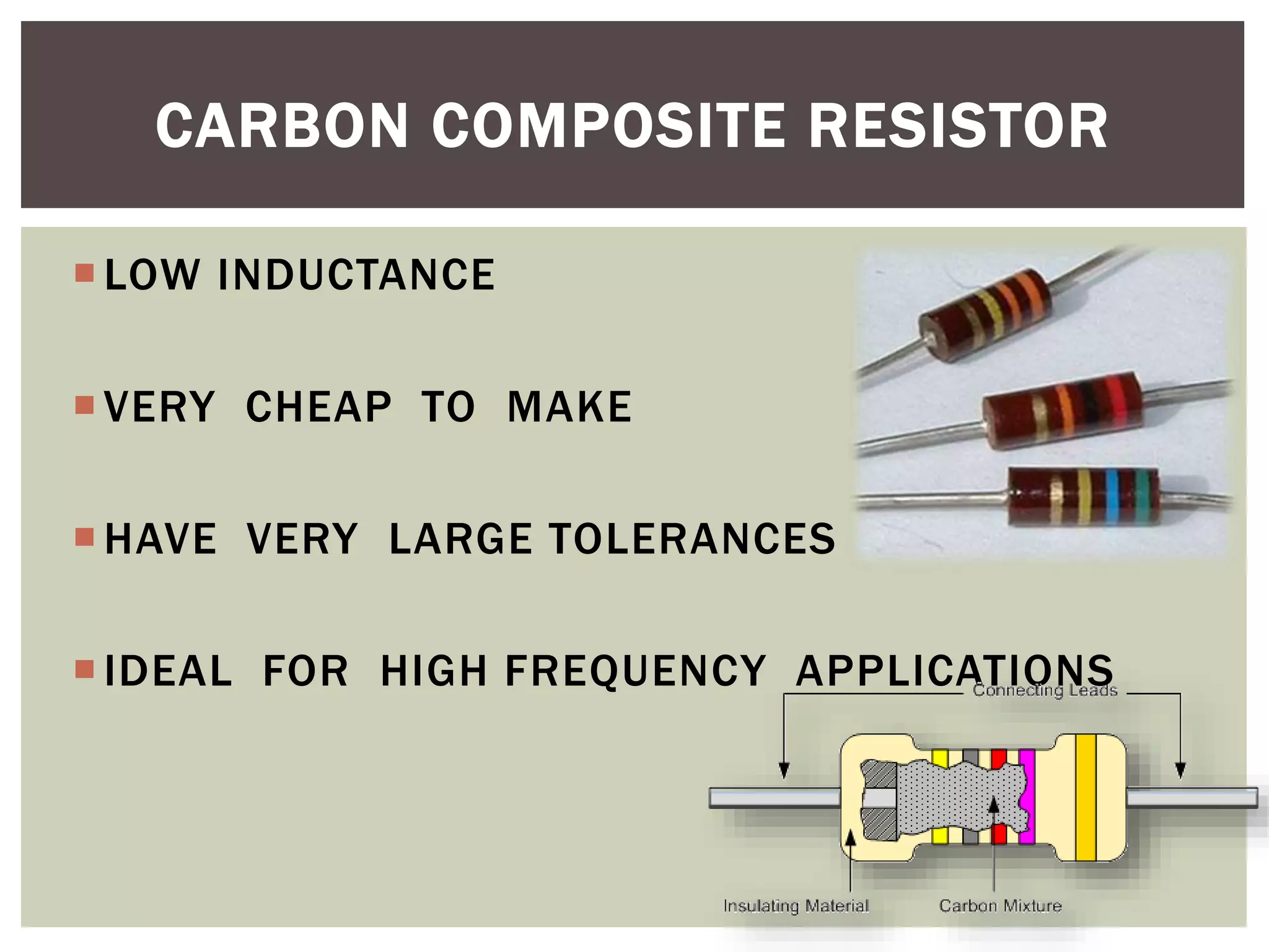 Resistor and conductor | PPTX