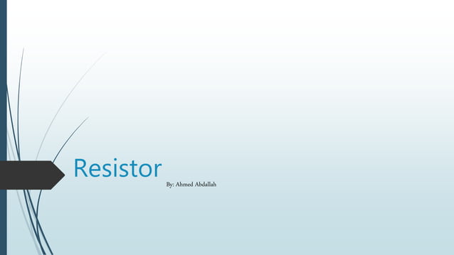 Resistor | PPT