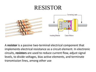 cell and resistor | PPT