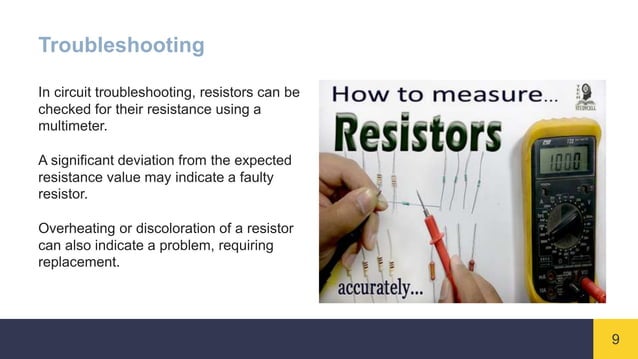 Resistor.pptx | Computer Networking | Computing