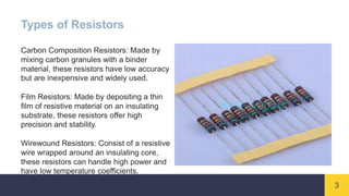 Resistor.pptx | Computer Networking | Computing