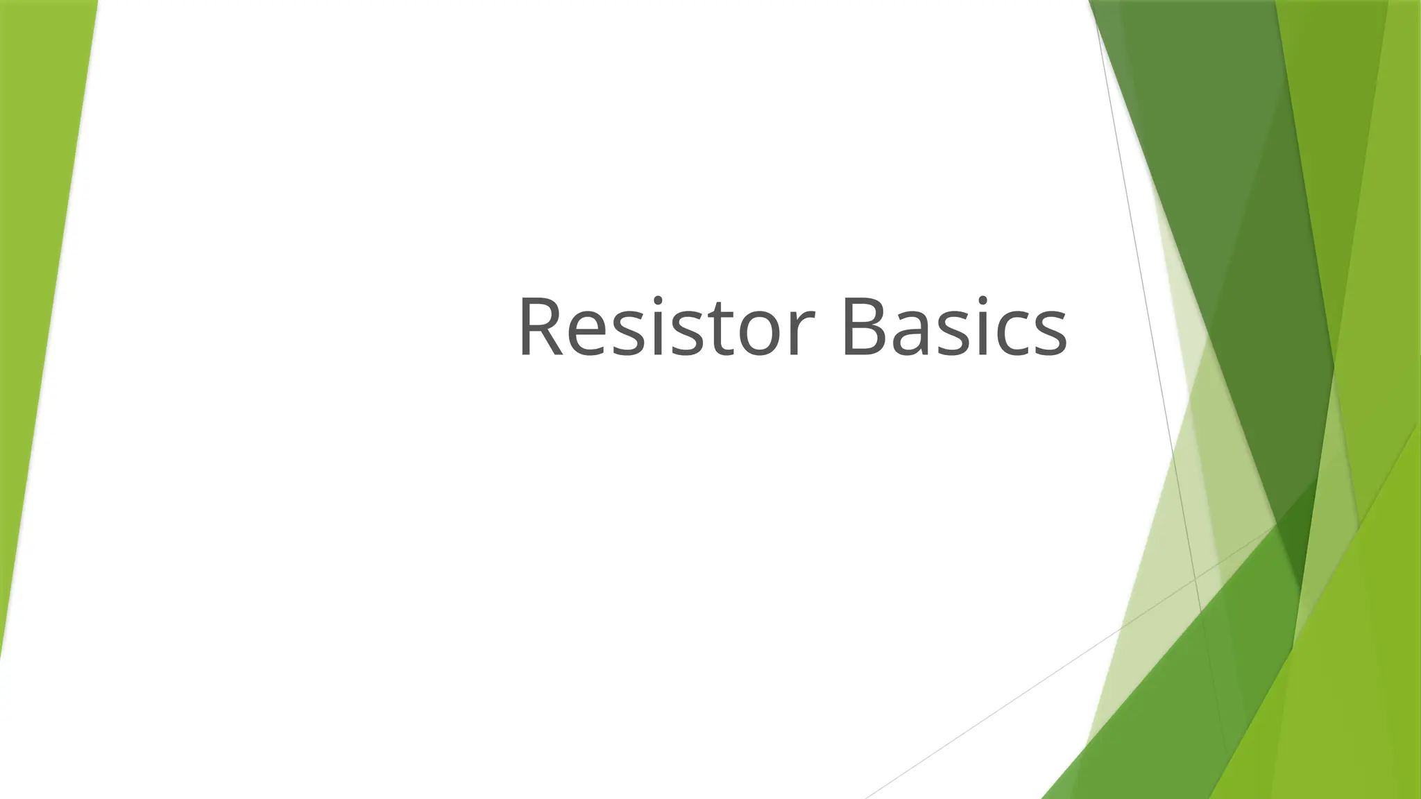 Resistor-Basics for electronics robotics subject.pptx