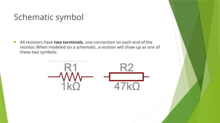 Resistor-Basics for electronics robotics subject.pptx