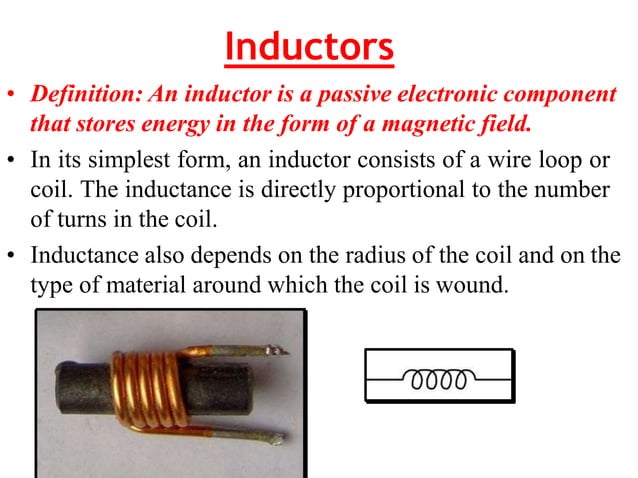 Resistor capacitor inductor | PPTX