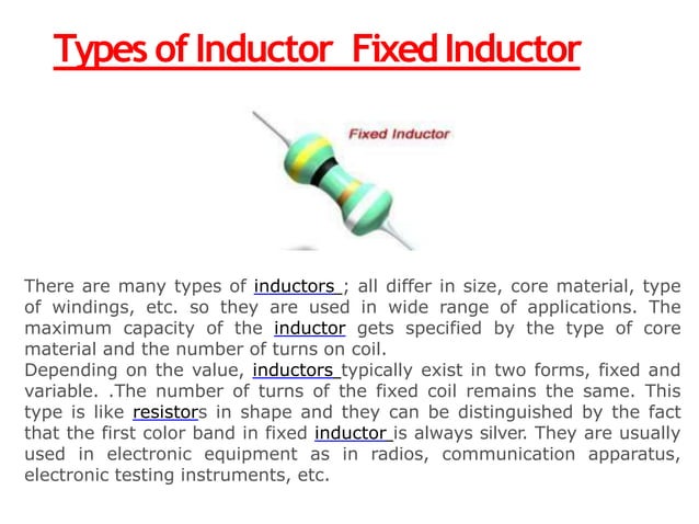 Resistor capacitor inductor | PPTX