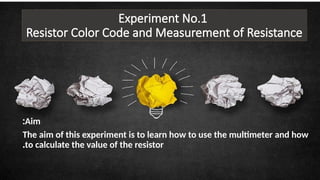 Resistor Color Code and Measurement of Resistance.pptx
