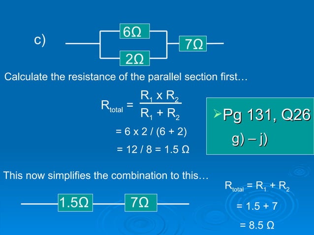 Resistor combinations | PPT