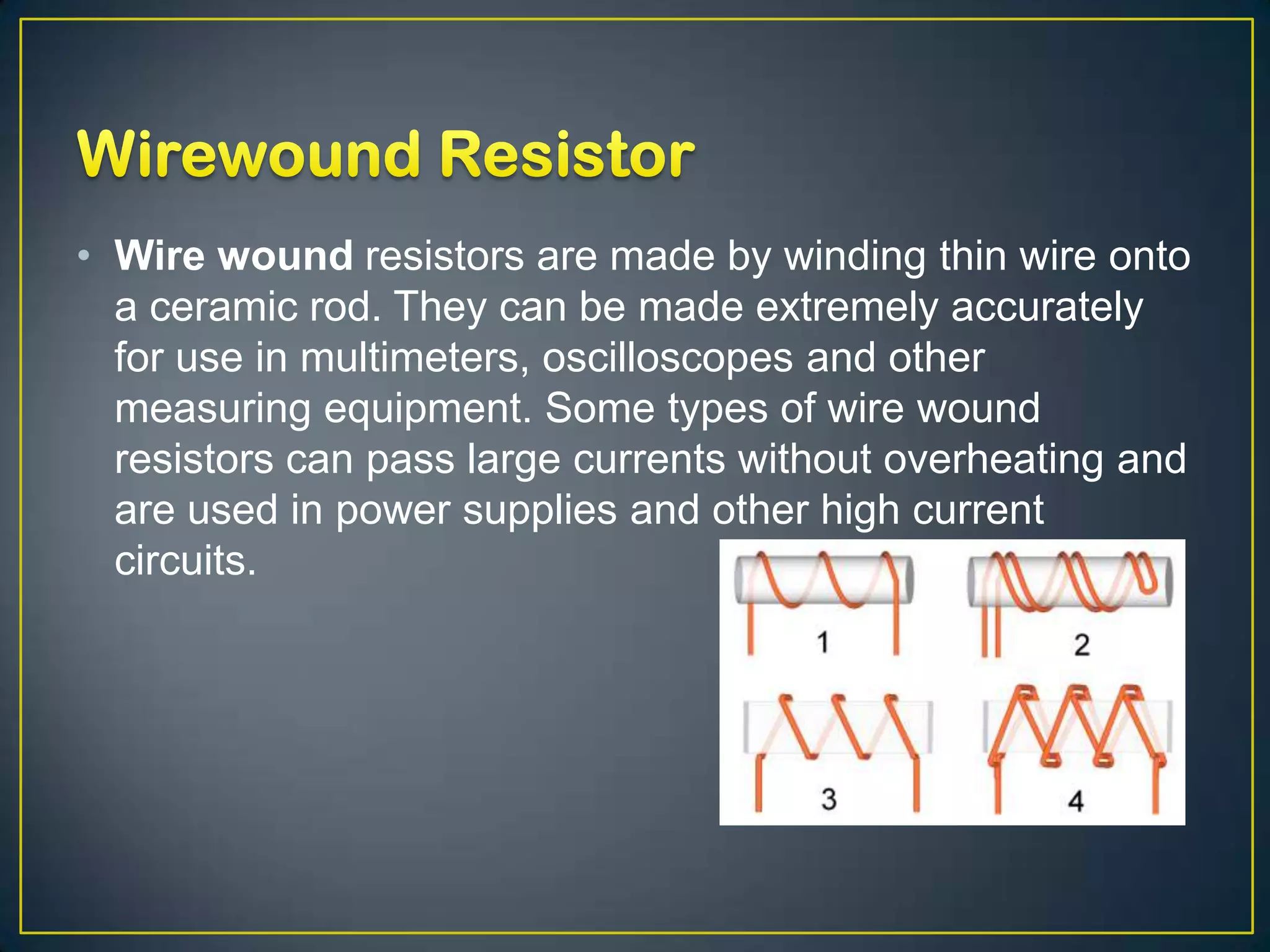 Resistors | PPTX | Physics | Science
