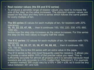 Resistors | PPTX
