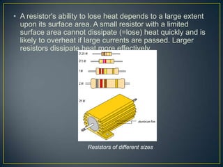 Resistors | PPTX
