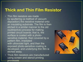 Resistors | PPTX