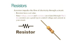 Resistors and their color coding in detaield | PPTX