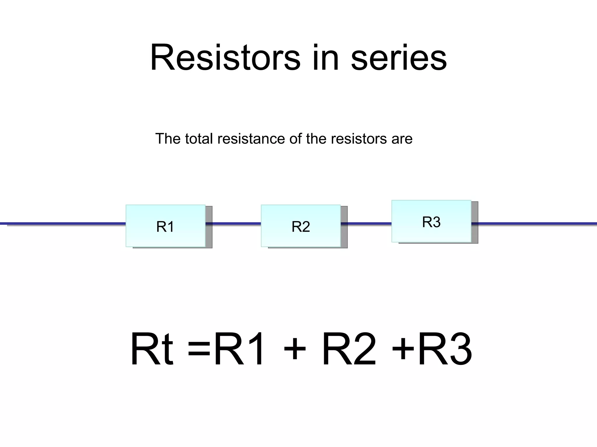 Resistors and resistance.ppt