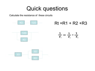 Resistors and resistance.ppt
