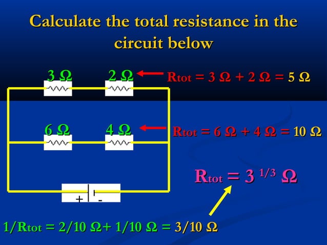 Resistors in series and parallel circuits | PPT | Computer Networking | Computing