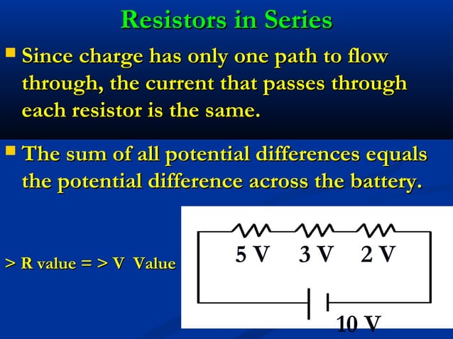 Resistors in series and parallel circuits | PPT | Computer Networking | Computing