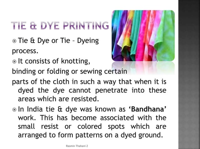 Resist printing | PPTX