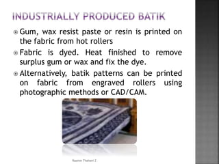 Resist printing | PPTX