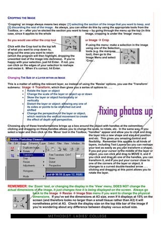 Resizing images | PDF