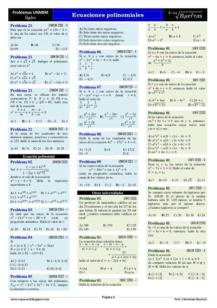 Re sm 02 Ecuaciones polinomiales