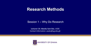 ResMethods - overview of research Session1.ppt