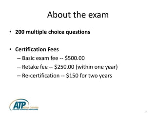 RESNA ATP Certification Information | PPTX